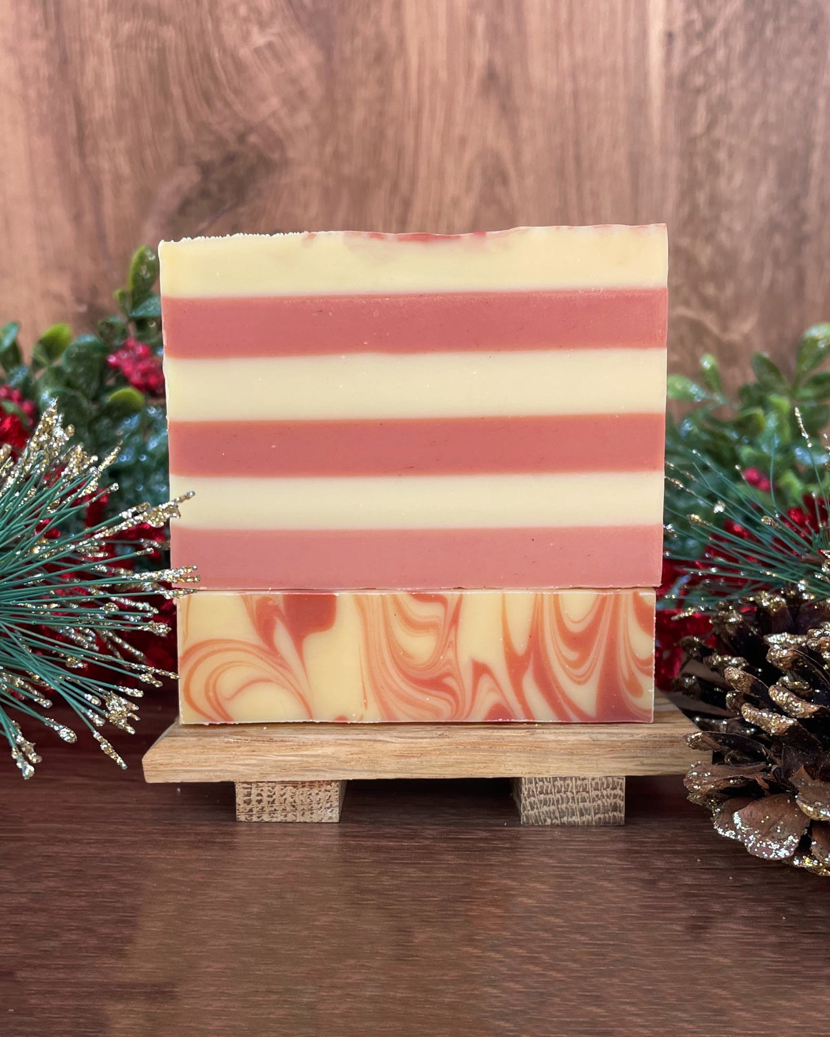 Candy Cane Soap – Ashley Marie Soap